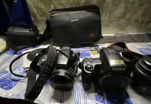 Sony a37 & Fujifilm finepix s4300