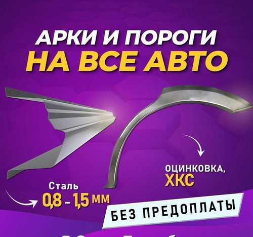 Арки Mazda Premacy (Мазда Премаси) Цинк