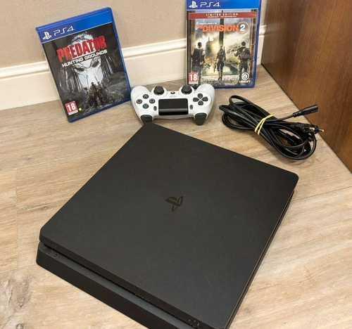 Sony playstation 4 slim 1tb с играми