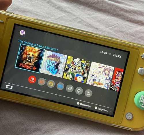 Nintendo switch lite прошитая 512gb