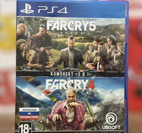 Far Cry 5 Far Cry 4 ps4 игры диски