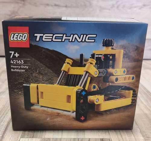 Lego 42163 technic сверхмощный бульдозер