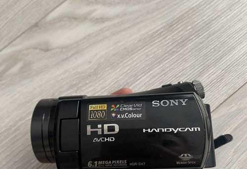 Видеокамера sony handycam HDR-CX7EK