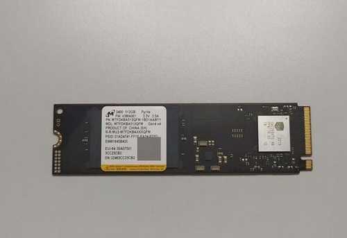 Micron 2400 Pyrite SSD m2 NVMe 512 Gb