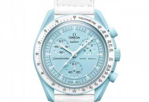 Часы swatch omega mission to Uranus