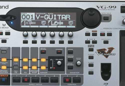 Гитарный процессор roland VG-99