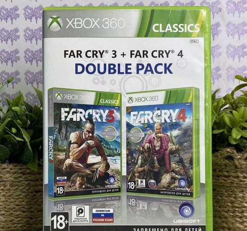 Far Cry 3   Far Cry 4 Double Pack Xbox 360