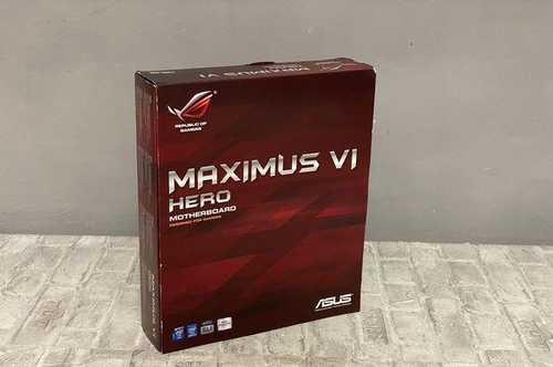 Материнская плата asus maximus VI hero Z87