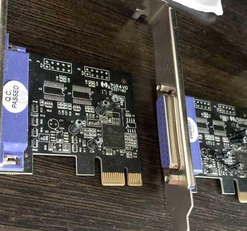 Плата расширения pci e на порт LTP, USB