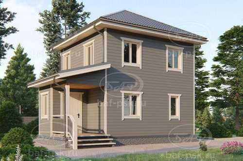 Каркасный дом. Домокомплект каркасный дк065