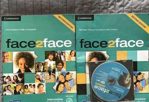 Face 2 face B1 second edition учебник тетрадь DVD