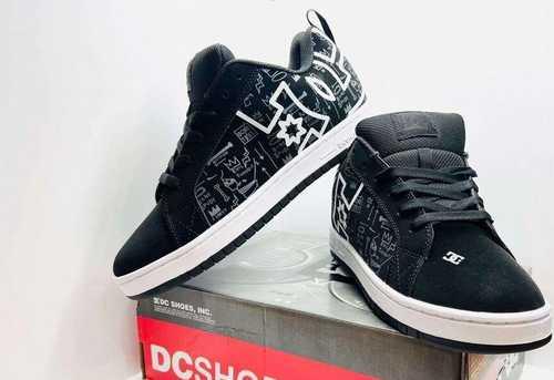 Dc shoes court graffik skate black/White