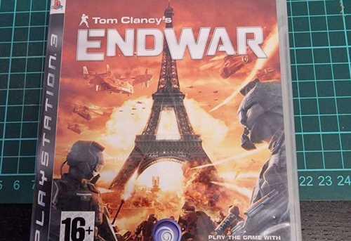 Игра Tom Clancy End War для playstation 3