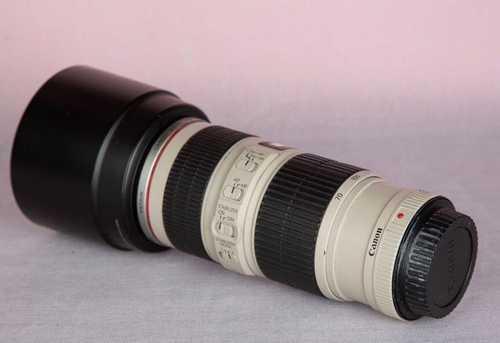 Canon EF 70 200 F4 L IS