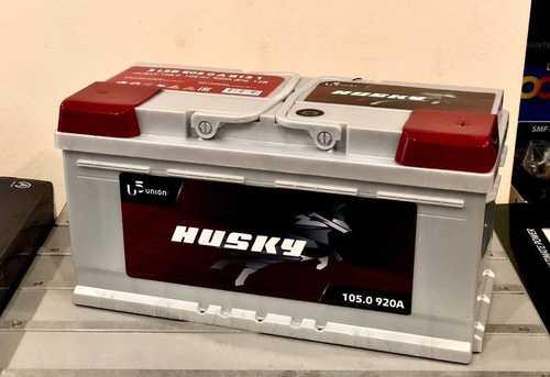Аккумулятор Husky 105 Ач низкий (Volvo )