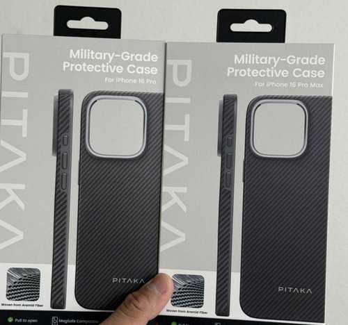 Чехол на iPhone 16 Pro/16 Pro Max Pitaka Military
