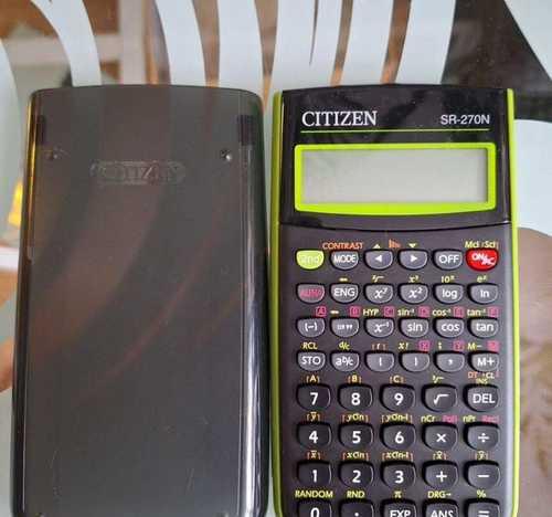 Инженерный калькулятор citizen SR-270N