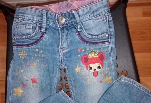 Джинсы / детские брюки / джинсы на девочку