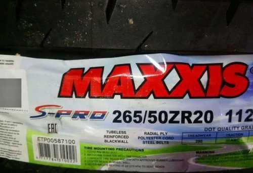 Maxxis S-Pro 265/50 R20