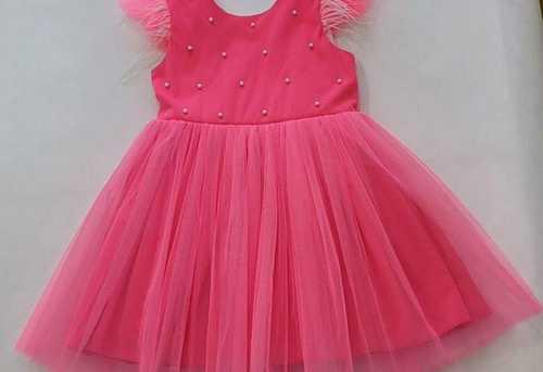 Новое нарядное платье для девочки 104,110,116