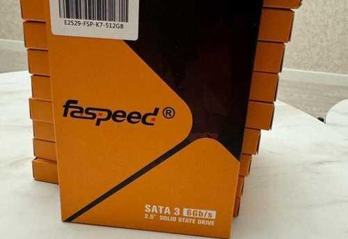 Новый Ssd Faspeed SATA 256 512gb