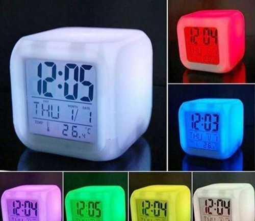 Новые цифровые светодиодные часы / будильник