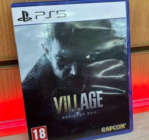 Игра диск PS 5 Sony village resident evil