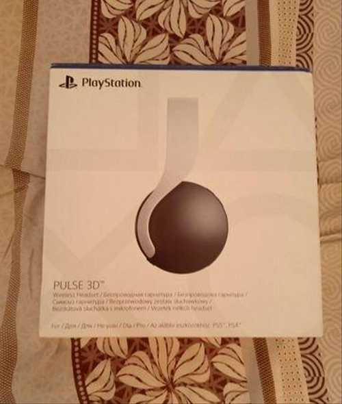 Игровые наушники PlayStation 5. pulse 3D
