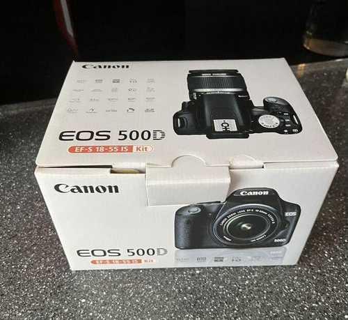 Коробка от фотоаппарата “Canon“ EDS 500 D