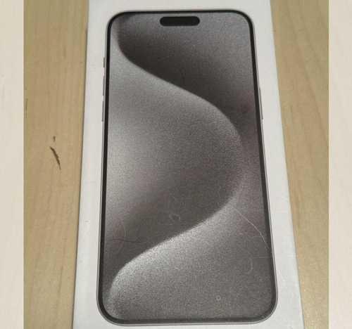 Коробка от iPhone 15 pro max 256