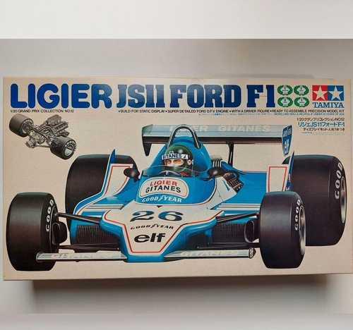 Сборная модель 1/20 Tamiya Liger JS11 Ford F1