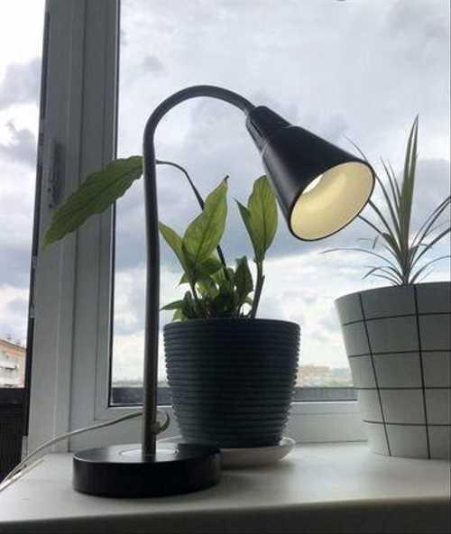 Лампа IKEA Kvart + фитолампочка