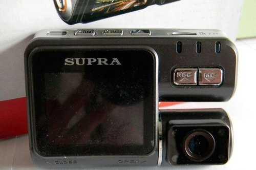Видео регистратор автомобильный Supra SCR -810 DC