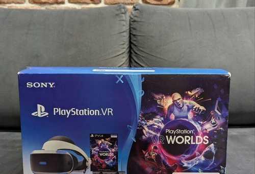 Sony PlayStation VR и 2 контроллера PS Move