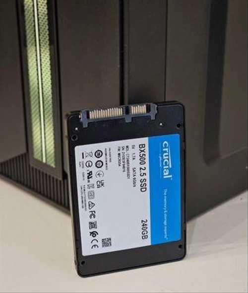 SSD 2.5" SATA накопитель Crucial BX500 240GB