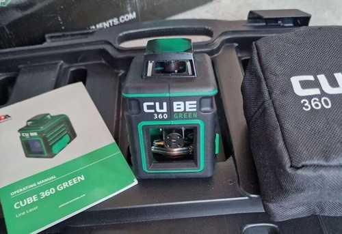 Лазерный уровень cube 360 green ultimate edition