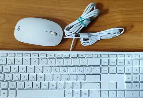 Клавиатура + мышь HP (проводные)