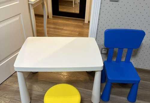 Детский стол IKEA маммут
