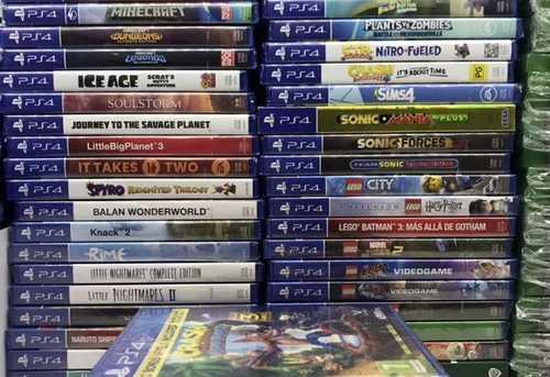 PS4/PS5 Детские игры 60 штук в "Игромире"