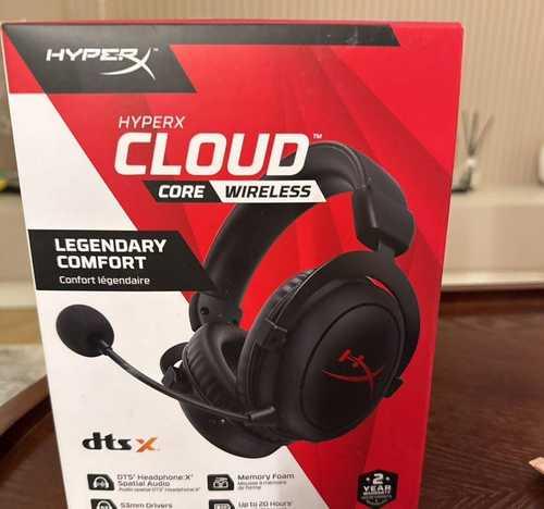 Компьютерная гарнитура hyperx cloud core