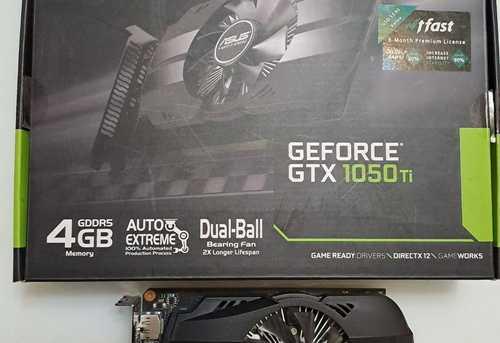 Видеокарта asus gtx 1050 ti