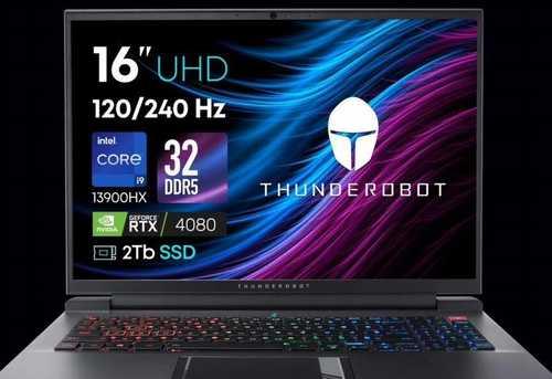 16" Thunderobot Zero G3 Ultra, 2048 ГБ, Core i9-13980HX, RAM 32 ГБ, GeForce RTX 4080 12 ГБ