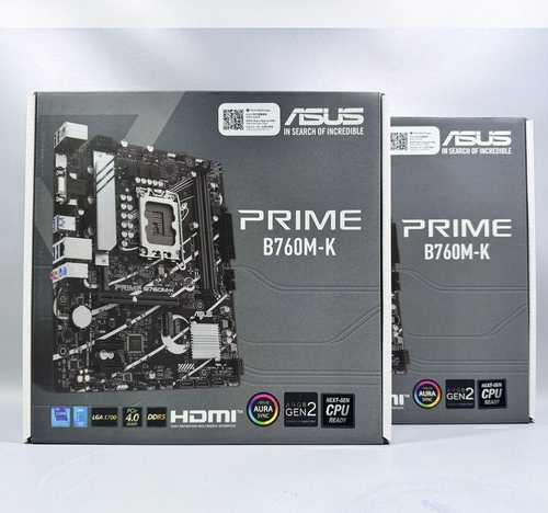 Материнская плата asus prime B760M-K