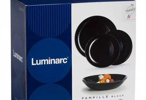 Набор посуды столовой Luminarc pampille black
