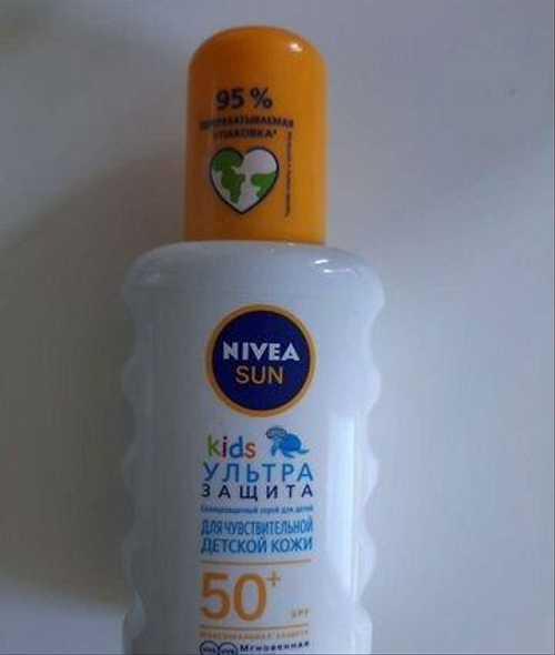 Солнцезащитный спрей детский Nivea SUN SPF 50+