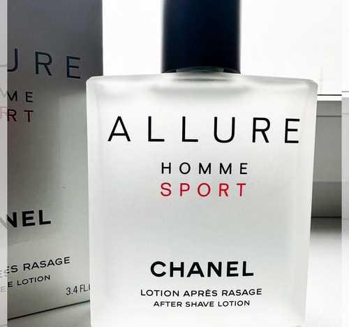 Allure homme sport лосьон после бритья оригинал