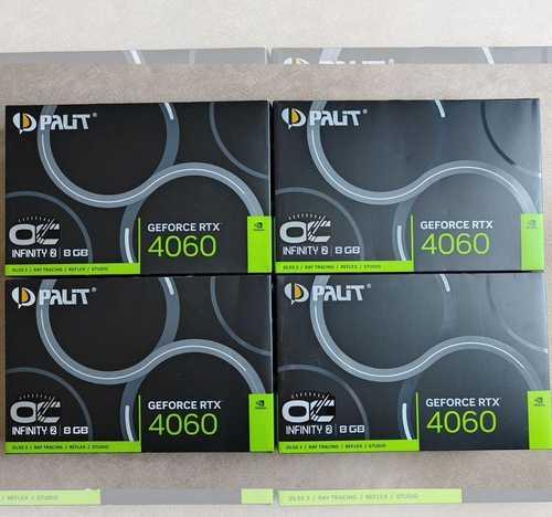 Palit RTX 4060 infinity 2 OC 8gb (Гарантия)