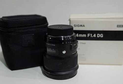 Объектив Sigma AF 24mm f/1.4 DG HSM Art Nikon F