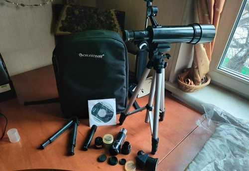 Телескоп celestron travel scope 70, 50