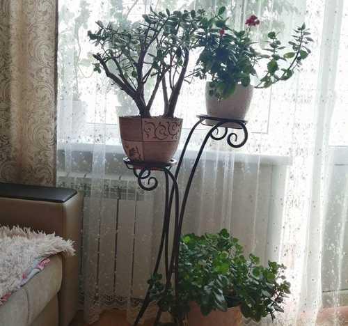 Подставка для цветов (цветочница) металл